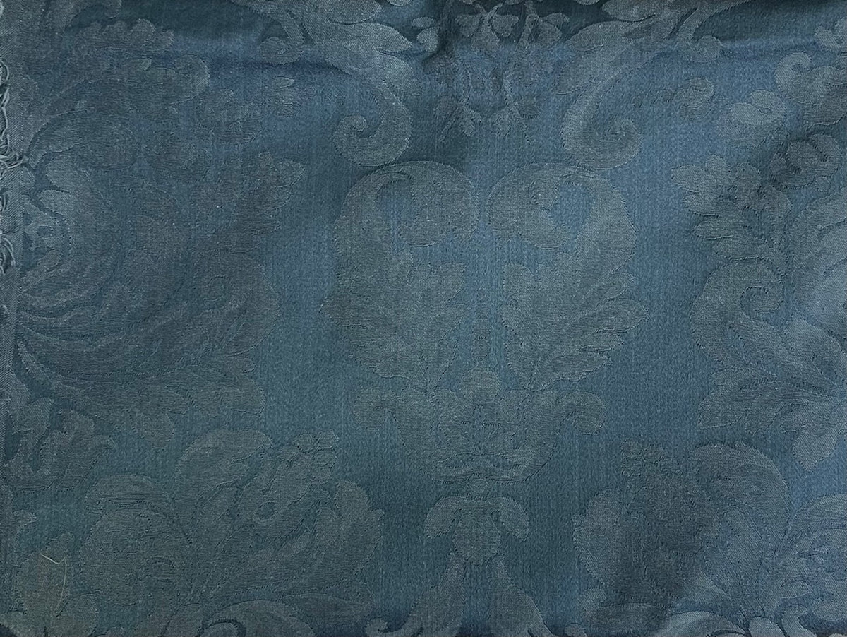 Metervare Damask, Blå, E – A Larsen Husflid AS